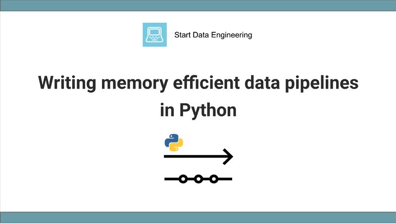 Fazlur Rahman Amin on LinkedIn: Writing memory efficient data pipelines ... Fazlur Rahman Amin on LinkedIn: Writing memory efficient data pipelines ...