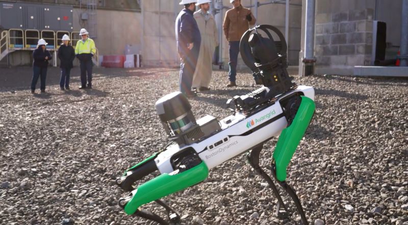 Avangrid testing ‘Sparky,’ robot dog, for substation inspections. The ... Avangrid testing ‘Sparky,’ robot dog, for substation inspections. The ...