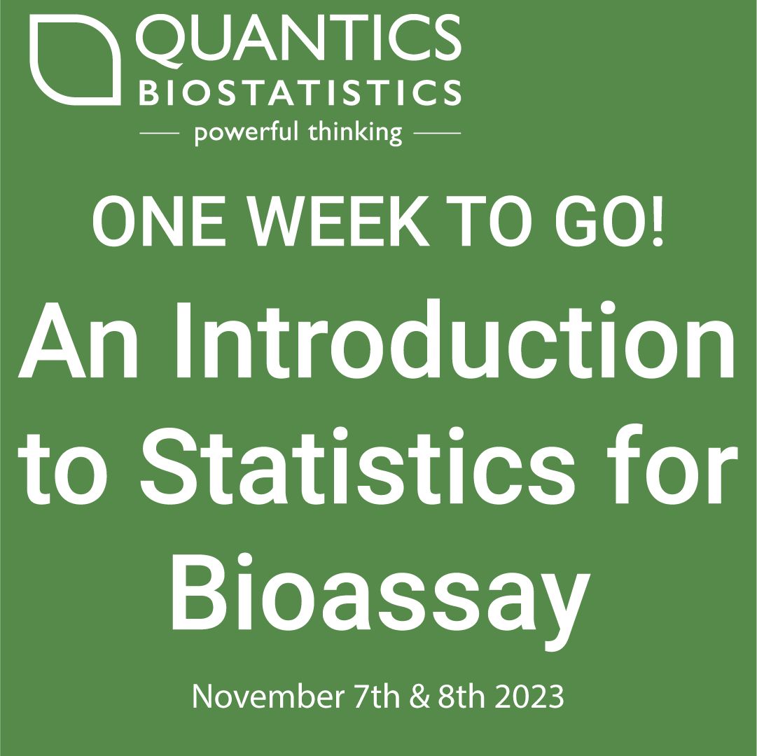 Join our open training course for bioassay | Quantics Biostatistics ... Join our open training course for bioassay | Quantics Biostatistics ...