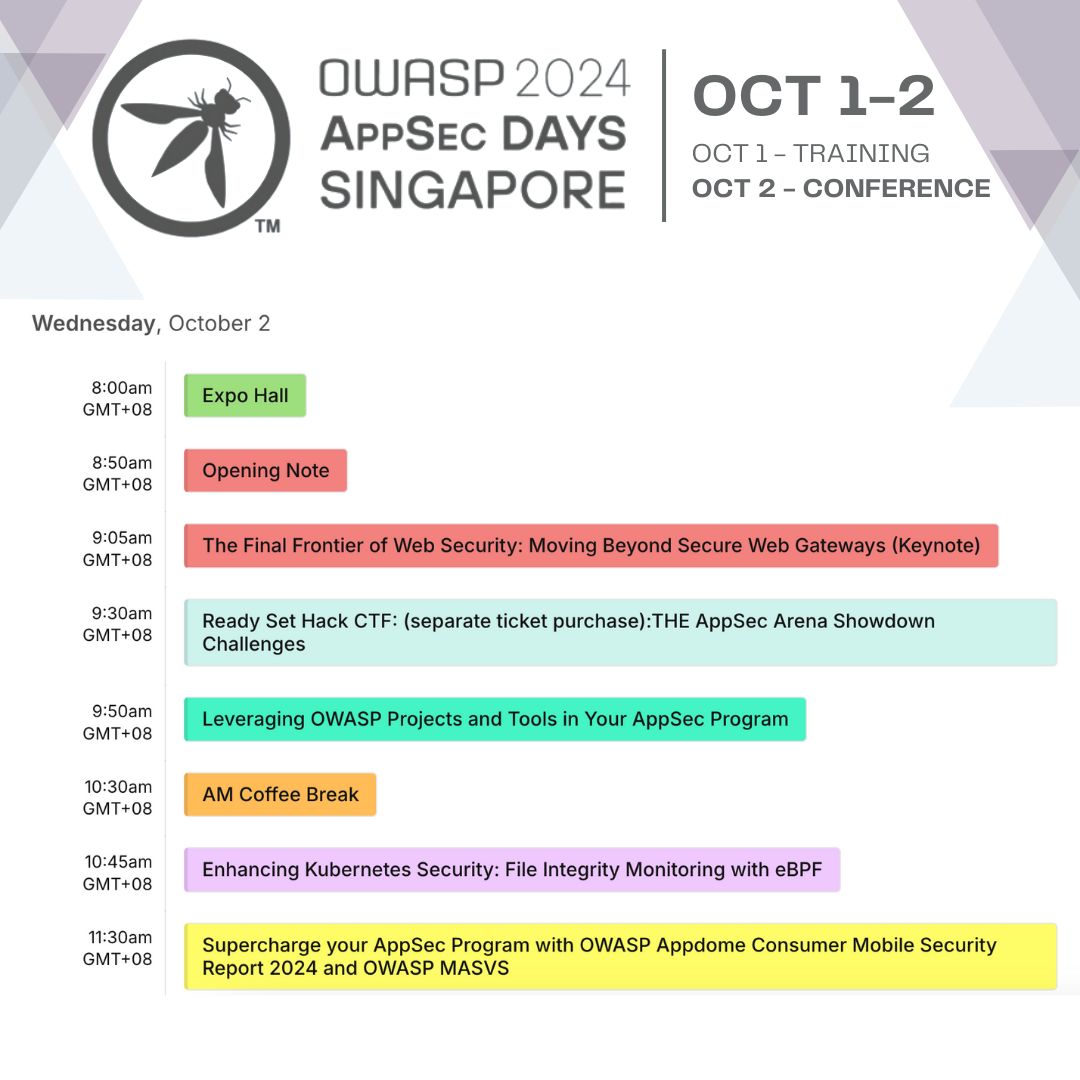 OWASP® Foundation on LinkedIn: #singapore #appsec #owasp #hacking # ... OWASP® Foundation on LinkedIn: #singapore #appsec #owasp #hacking # ...