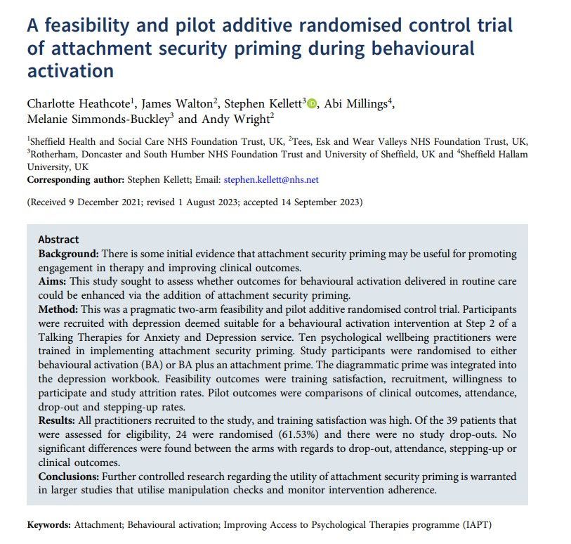 BABCP Journals on LinkedIn: BCP New FirstVew paper: A feasibility and ... BABCP Journals on LinkedIn: BCP New FirstVew paper: A feasibility and ...