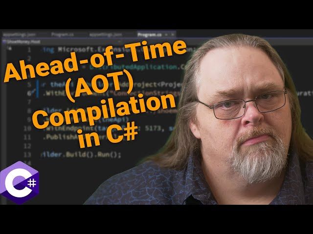 Coding Shorts: Ahead-of-Time Compilation in C# (AOT) | Shawn Wildermuth Coding Shorts: Ahead-of-Time Compilation in C# (AOT) | Shawn Wildermuth