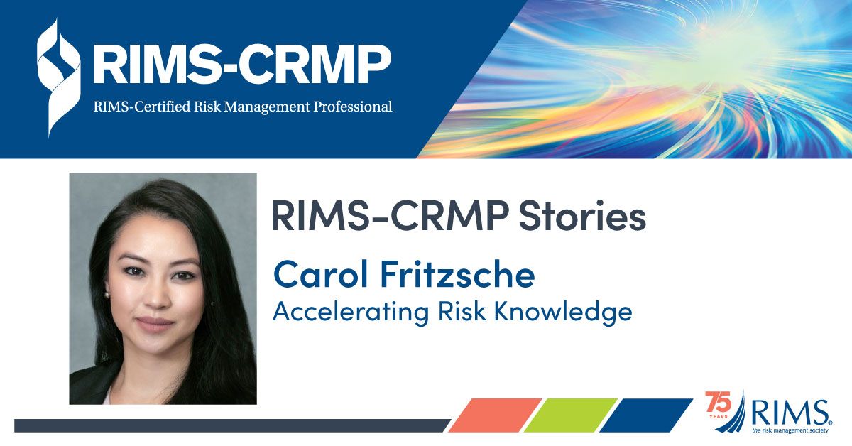 Carol Fritzsche on LinkedIn: If you're thinking of earning your RIMS ... Carol Fritzsche on LinkedIn: If you're thinking of earning your RIMS ...
