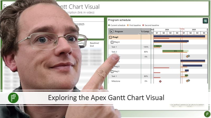 First of the year: Exploring the Apex Gantt Chart visual… | Erik van Hurck First of the year: Exploring the Apex Gantt Chart visual… | Erik van Hurck