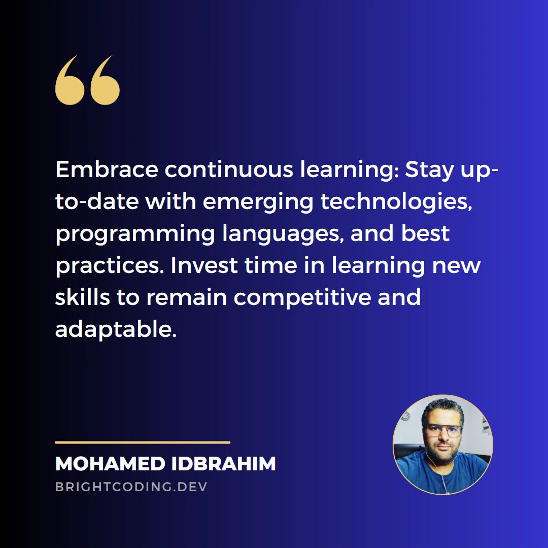 Mohamed IDBRAHIM on LinkedIn: #tips #brightcoding #developers Mohamed IDBRAHIM on LinkedIn: #tips #brightcoding #developers
