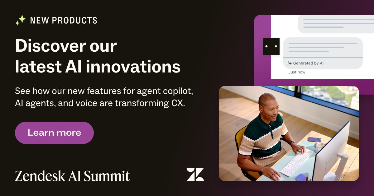 Alaina Franklin on LinkedIn: #zendeskai Alaina Franklin on LinkedIn: #zendeskai