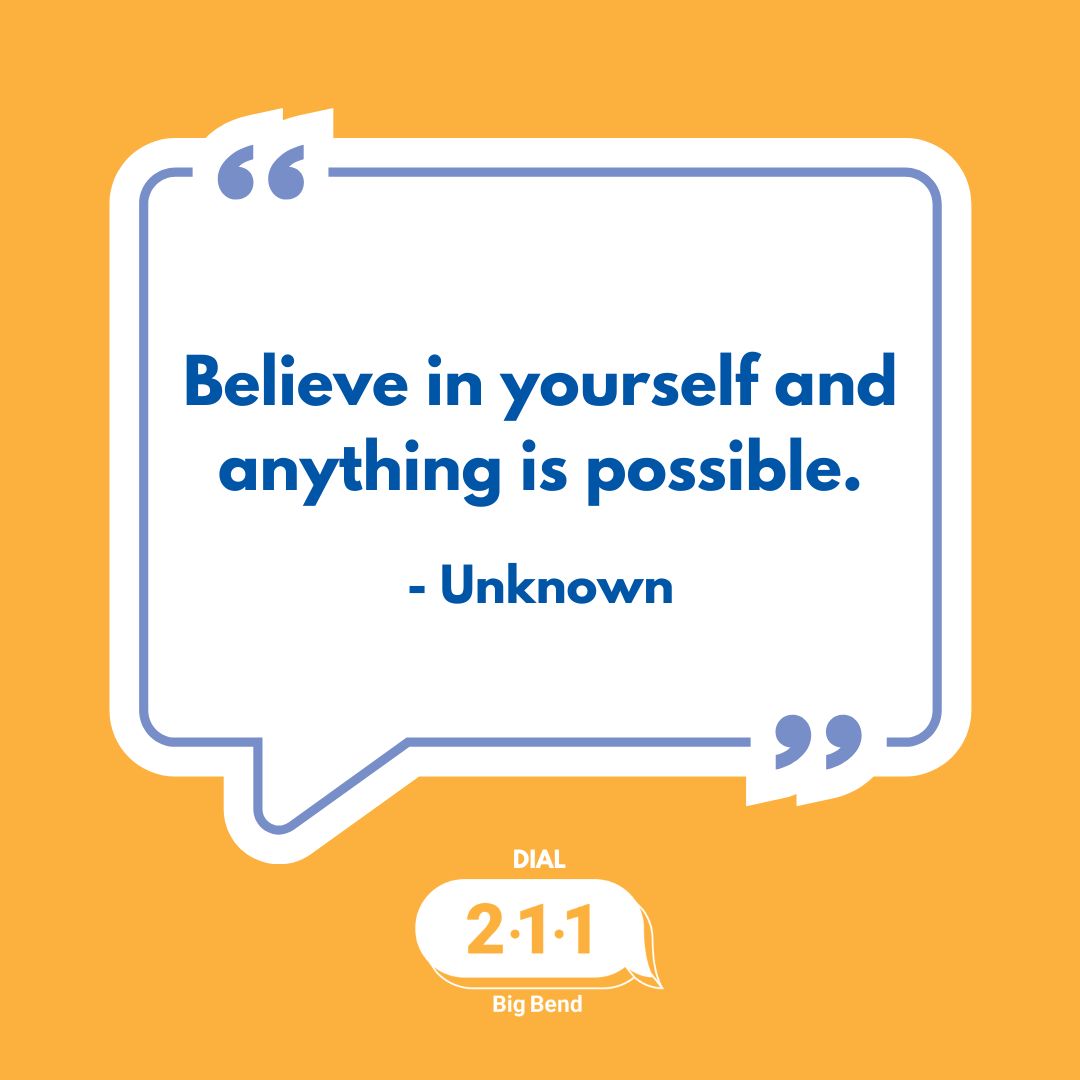 Hope and determination for the new week | 211 Big Bend, Inc. posted on ... Hope and determination for the new week | 211 Big Bend, Inc. posted on ...