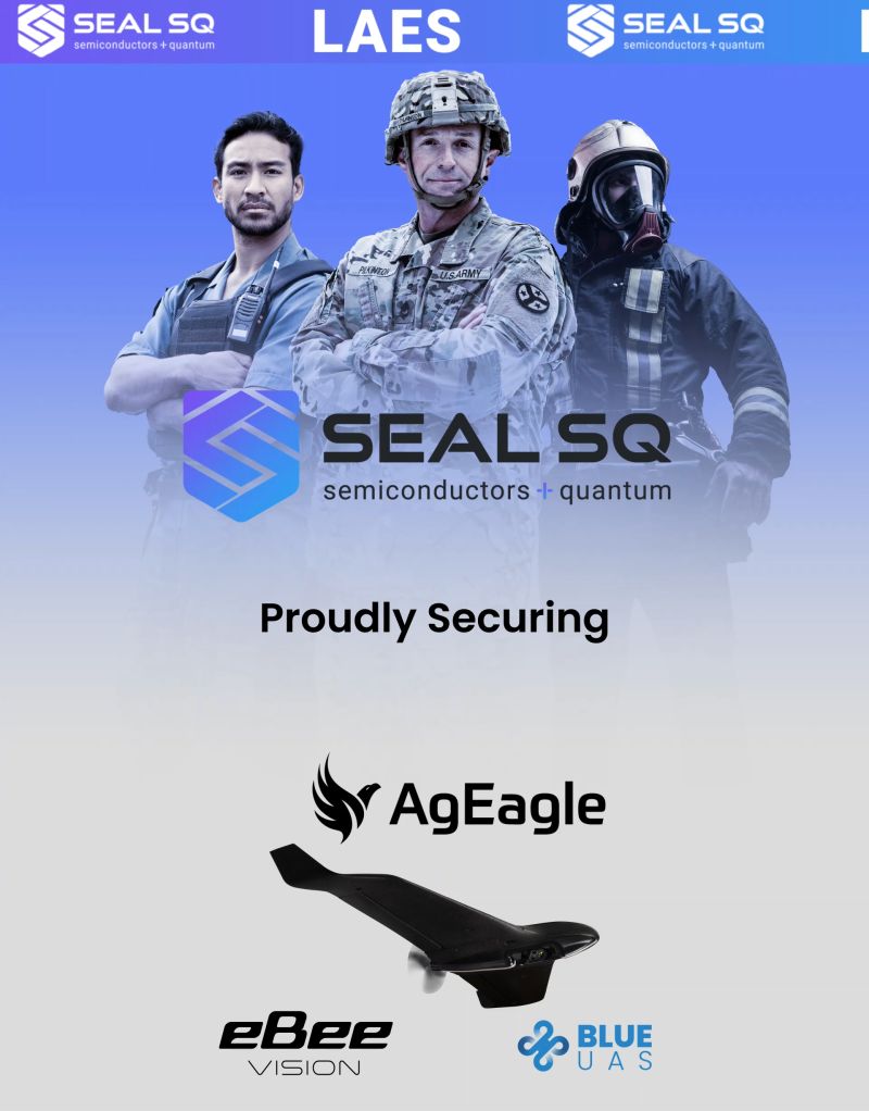 SEALSQ on LinkedIn: #uav #drones #iotsecurity #defense #publicsafety SEALSQ on LinkedIn: #uav #drones #iotsecurity #defense #publicsafety