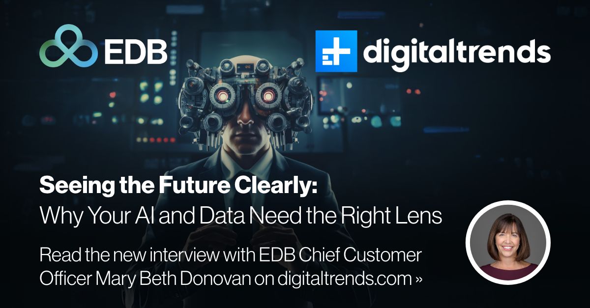 EDB on LinkedIn: #edbpostgresai #justsolveitwithpostgres # ... EDB on LinkedIn: #edbpostgresai #justsolveitwithpostgres # ...