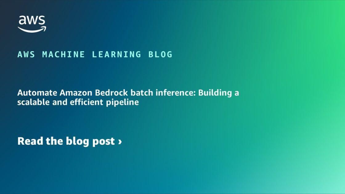 Guilherme Souto, MBA, PMP, CSM ∴ on LinkedIn: Automate Amazon Bedrock ... Guilherme Souto, MBA, PMP, CSM ∴ on LinkedIn: Automate Amazon Bedrock ...