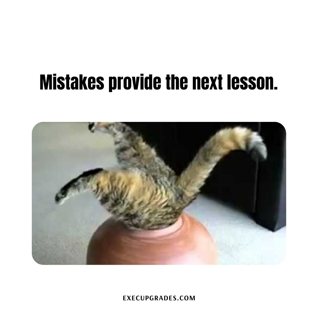 Executive Career Upgrades on LinkedIn: #learnfrommistakes #growthmindset Executive Career Upgrades on LinkedIn: #learnfrommistakes #growthmindset
