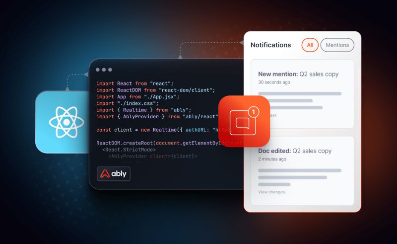 Ably on LinkedIn: How to add realtime notifications to your React app Ably on LinkedIn: How to add realtime notifications to your React app