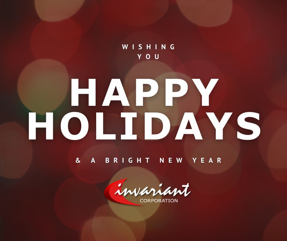 Invariant Corporation on LinkedIn: #invariantcorp #happyholidays Invariant Corporation on LinkedIn: #invariantcorp #happyholidays