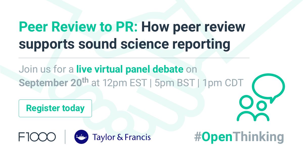 How does peer review support sound science reporting? Join us for a ... How does peer review support sound science reporting? Join us for a ...