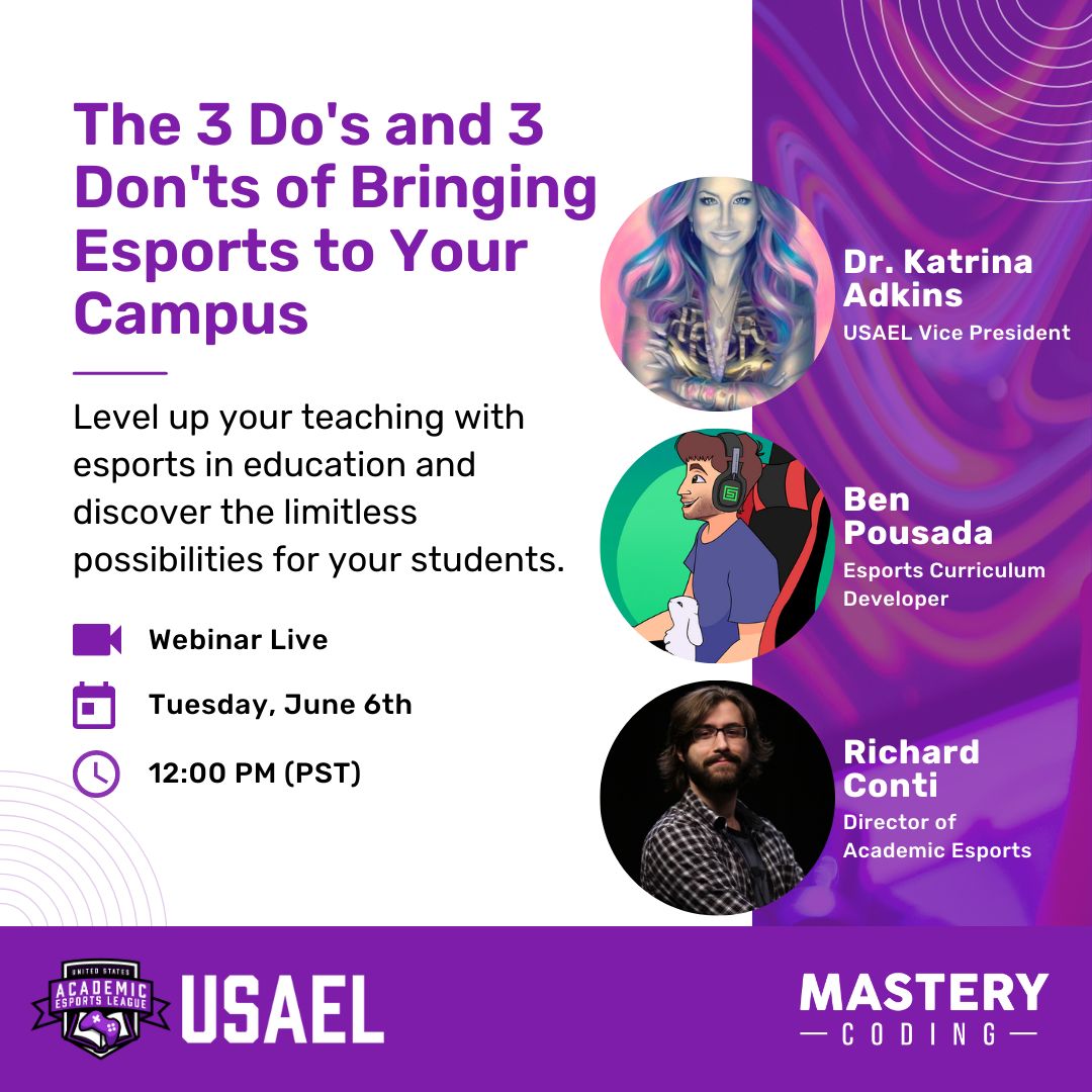 Mastery Coding on LinkedIn: #esportseducation #gamechanger Mastery Coding on LinkedIn: #esportseducation #gamechanger