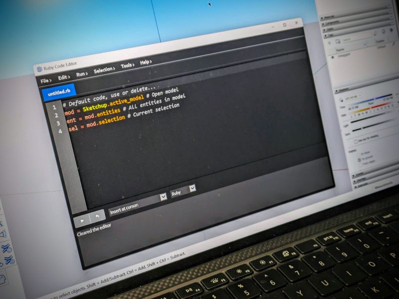 Alexander C. Schreyer on LinkedIn: New Post: Coding your first SketchUp ... Alexander C. Schreyer on LinkedIn: New Post: Coding your first SketchUp ...