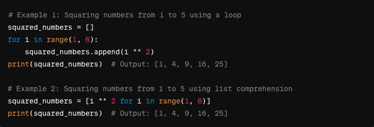 How to write better code with list comprehensions | Anthony Luth posted ... How to write better code with list comprehensions | Anthony Luth posted ...
