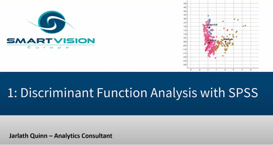 How to use Discriminant Function Analysis in SPSS | Smart Vision Europe ... How to use Discriminant Function Analysis in SPSS | Smart Vision Europe ...