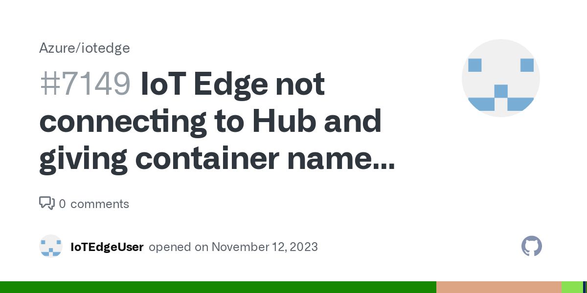Finperform on LinkedIn: IoT Edge not connecting to Hub and giving ... Finperform on LinkedIn: IoT Edge not connecting to Hub and giving ...