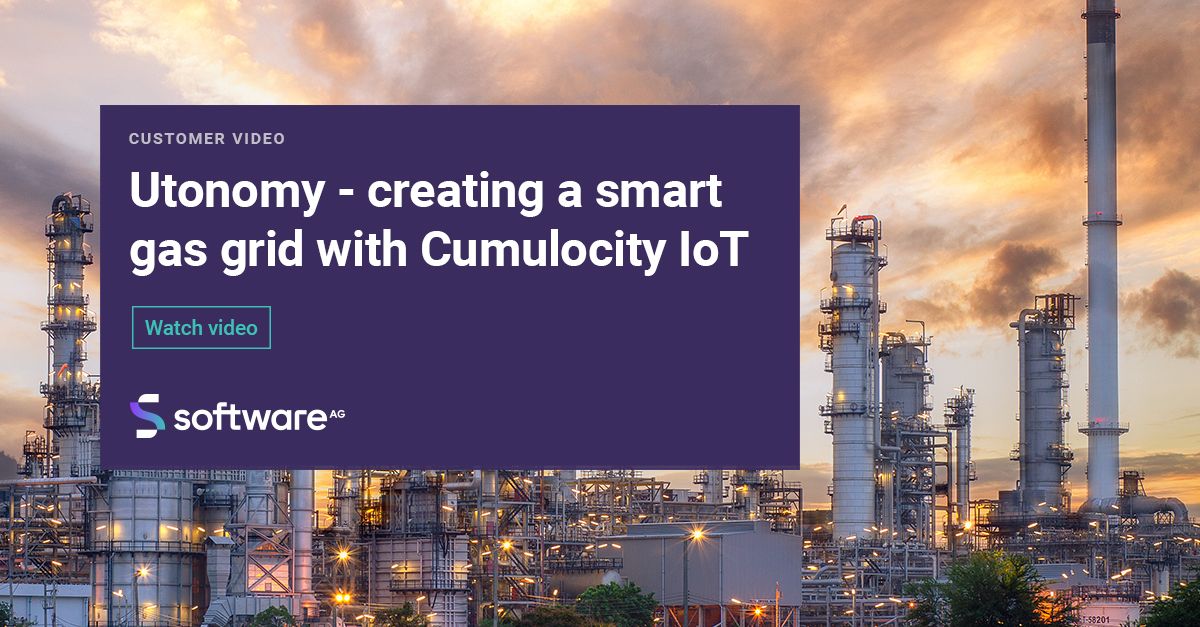 Utonomy and Cumulocity IoT: smart gas grids | Manu Van Droogenbroeck ... Utonomy and Cumulocity IoT: smart gas grids | Manu Van Droogenbroeck ...