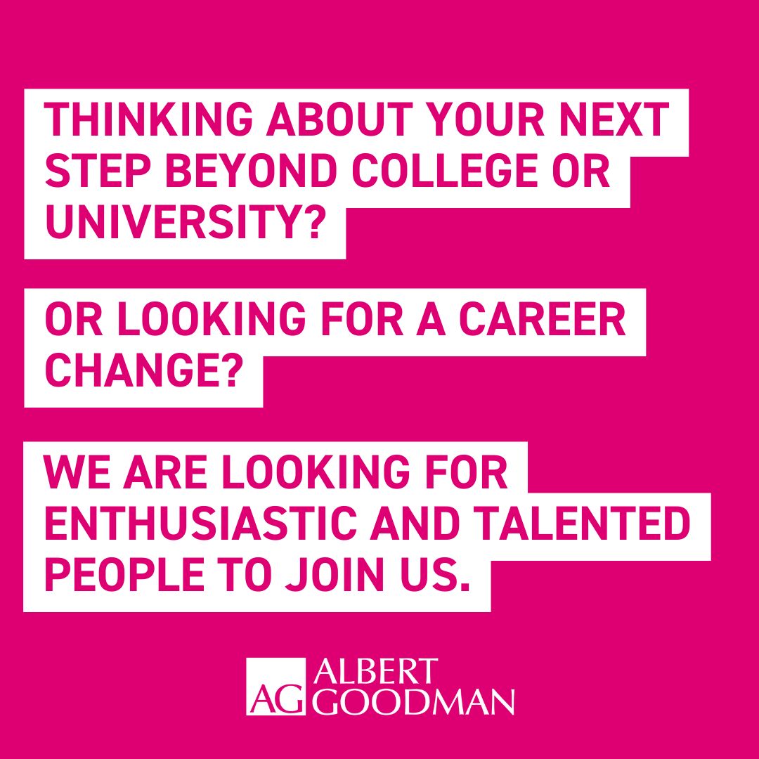 Albert Goodman on LinkedIn: Careers - Albert Goodman Vacancies ... Albert Goodman on LinkedIn: Careers - Albert Goodman Vacancies ...