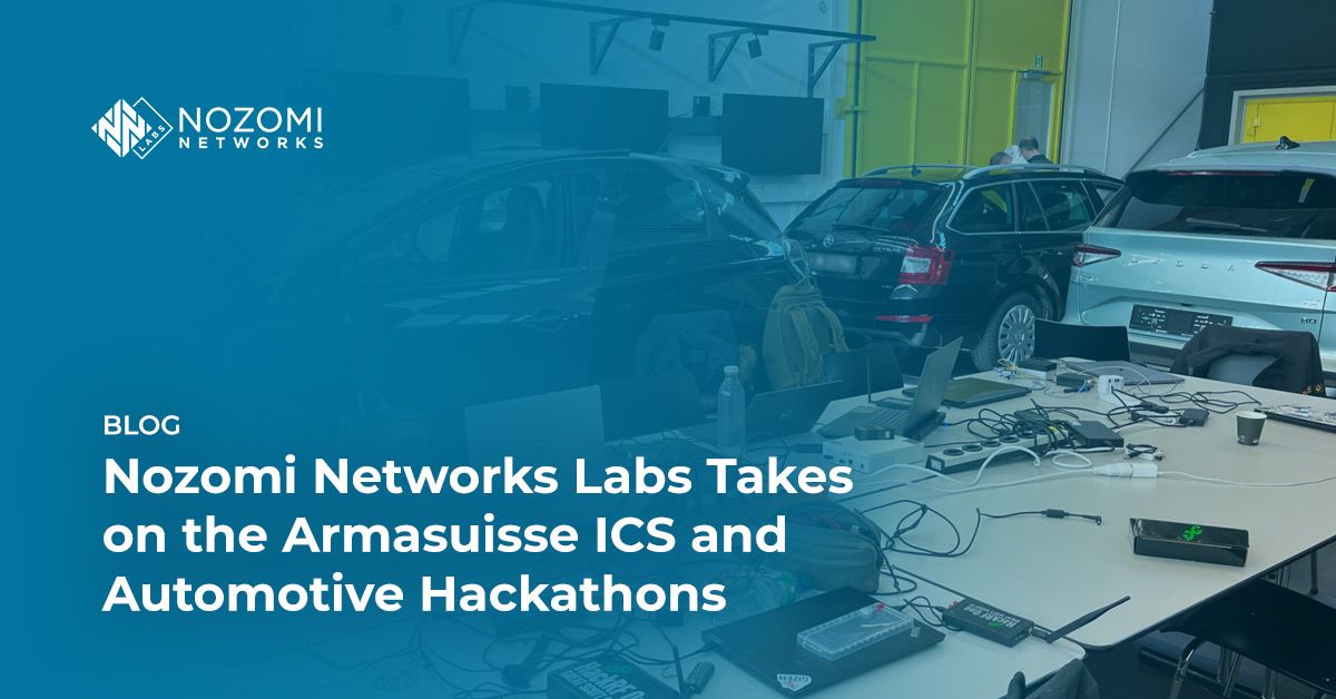 Nozomi Networks Labs team's hackathons on automotive cybersecurity ... Nozomi Networks Labs team's hackathons on automotive cybersecurity ...