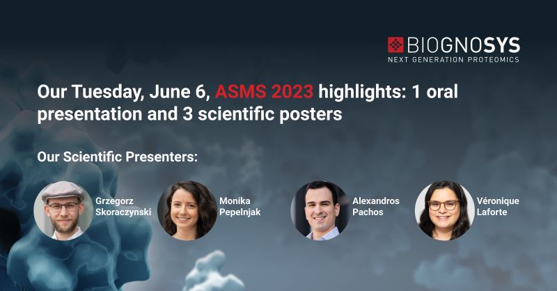 Biognosys on LinkedIn: 71st ASMS Conference 2023 - Biognosys Biognosys on LinkedIn: 71st ASMS Conference 2023 - Biognosys