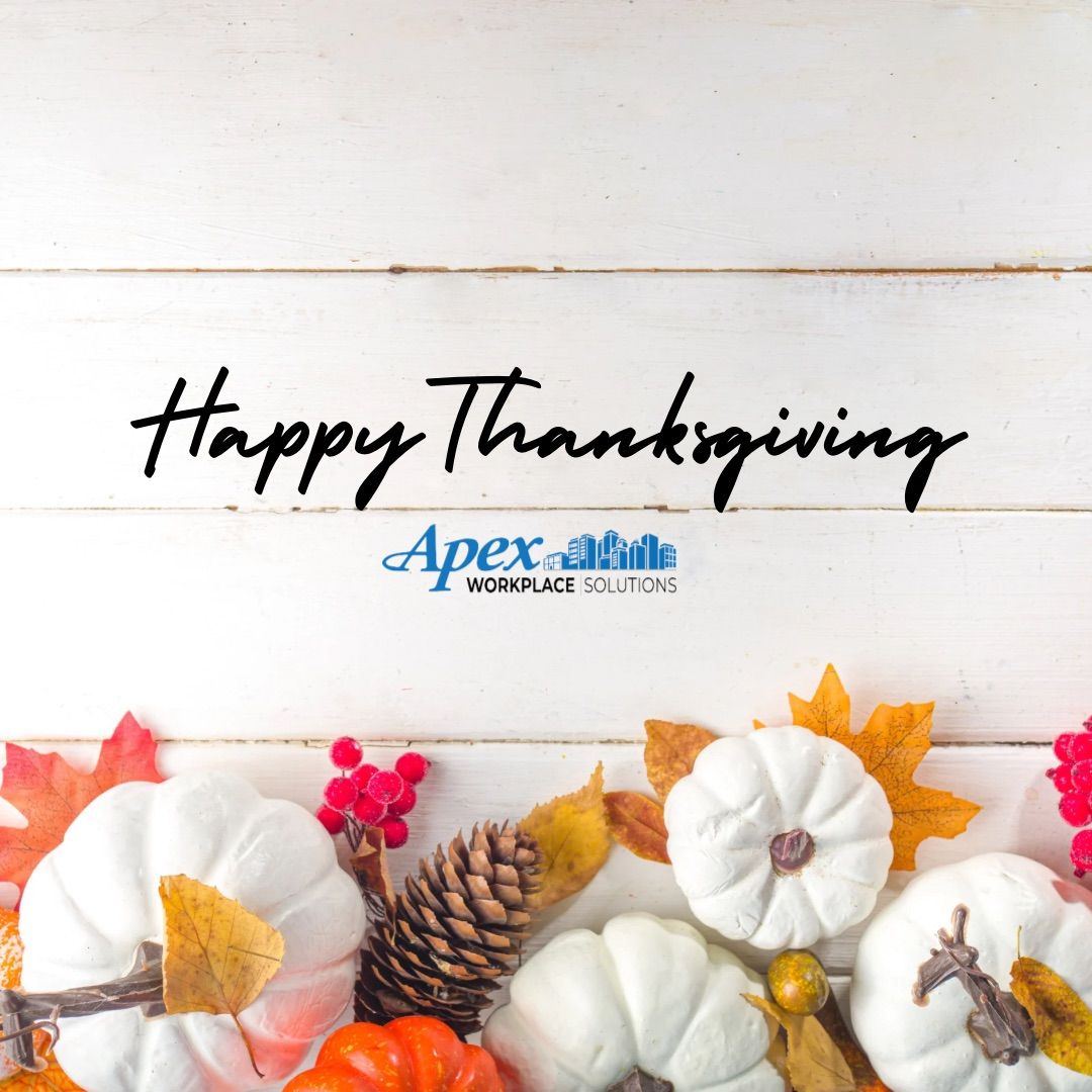 Apex OP Workplace Solutions on LinkedIn: Happy Thanksgiving from the ... Apex OP Workplace Solutions on LinkedIn: Happy Thanksgiving from the ...