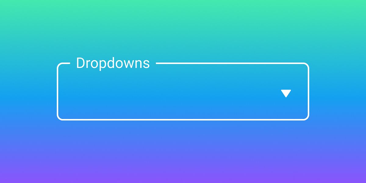 UX Collective on LinkedIn: UI cheat sheet: dropdown field UX Collective on LinkedIn: UI cheat sheet: dropdown field