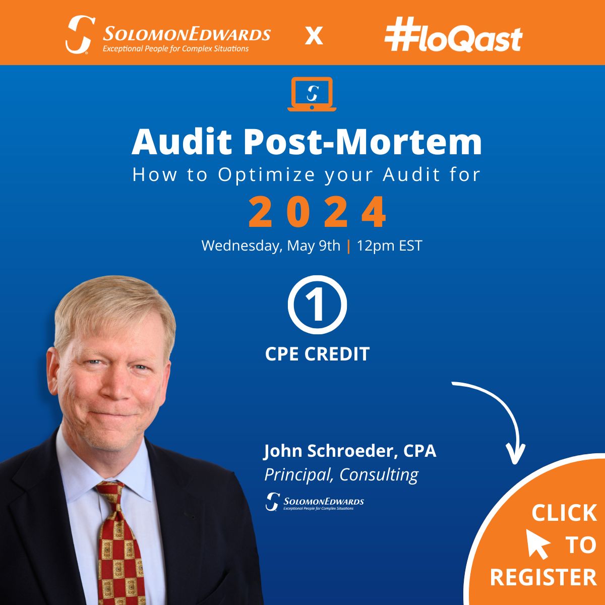 John O'Connor on LinkedIn: Webinar: Audit Post-Mortem: How to Optimize ... John O'Connor on LinkedIn: Webinar: Audit Post-Mortem: How to Optimize ...