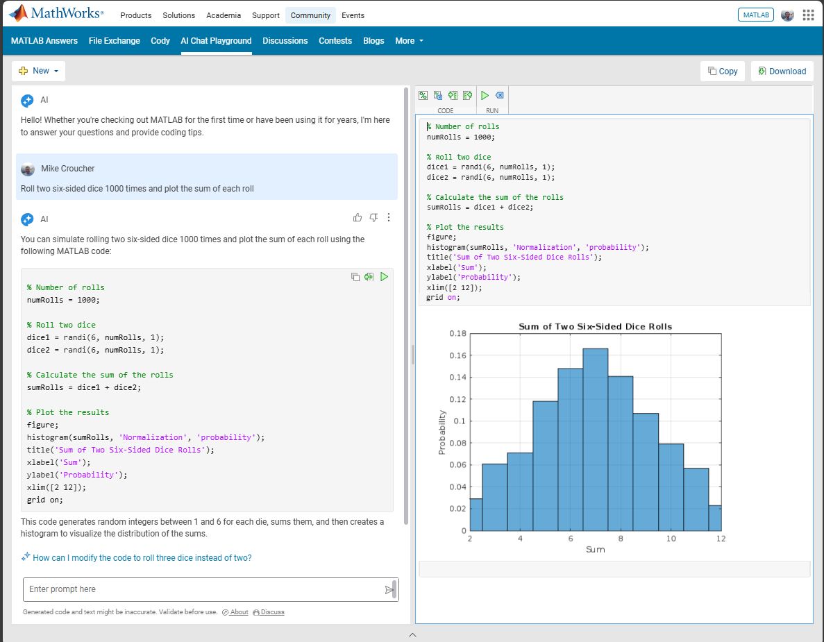MathWorks on LinkedIn: 4 ways of using MATLAB with Large Language ... MathWorks on LinkedIn: 4 ways of using MATLAB with Large Language ...