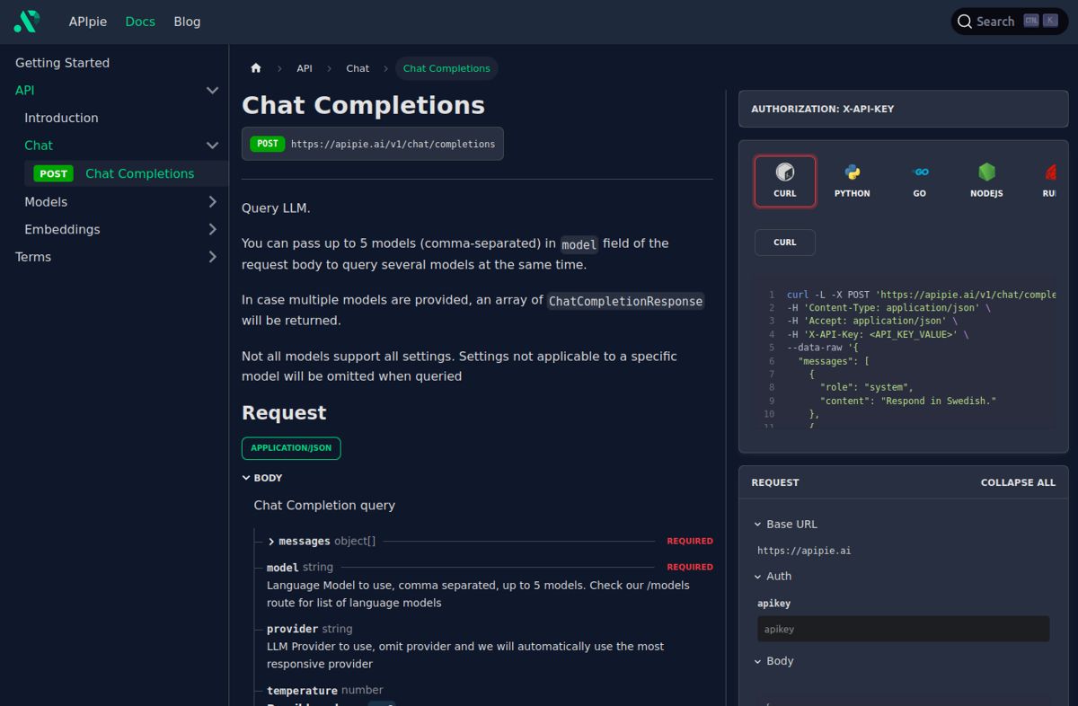Our #OpenAPI docs make it easy to integrate #APIpie! | Neuronic AI ... Our #OpenAPI docs make it easy to integrate #APIpie! | Neuronic AI ...