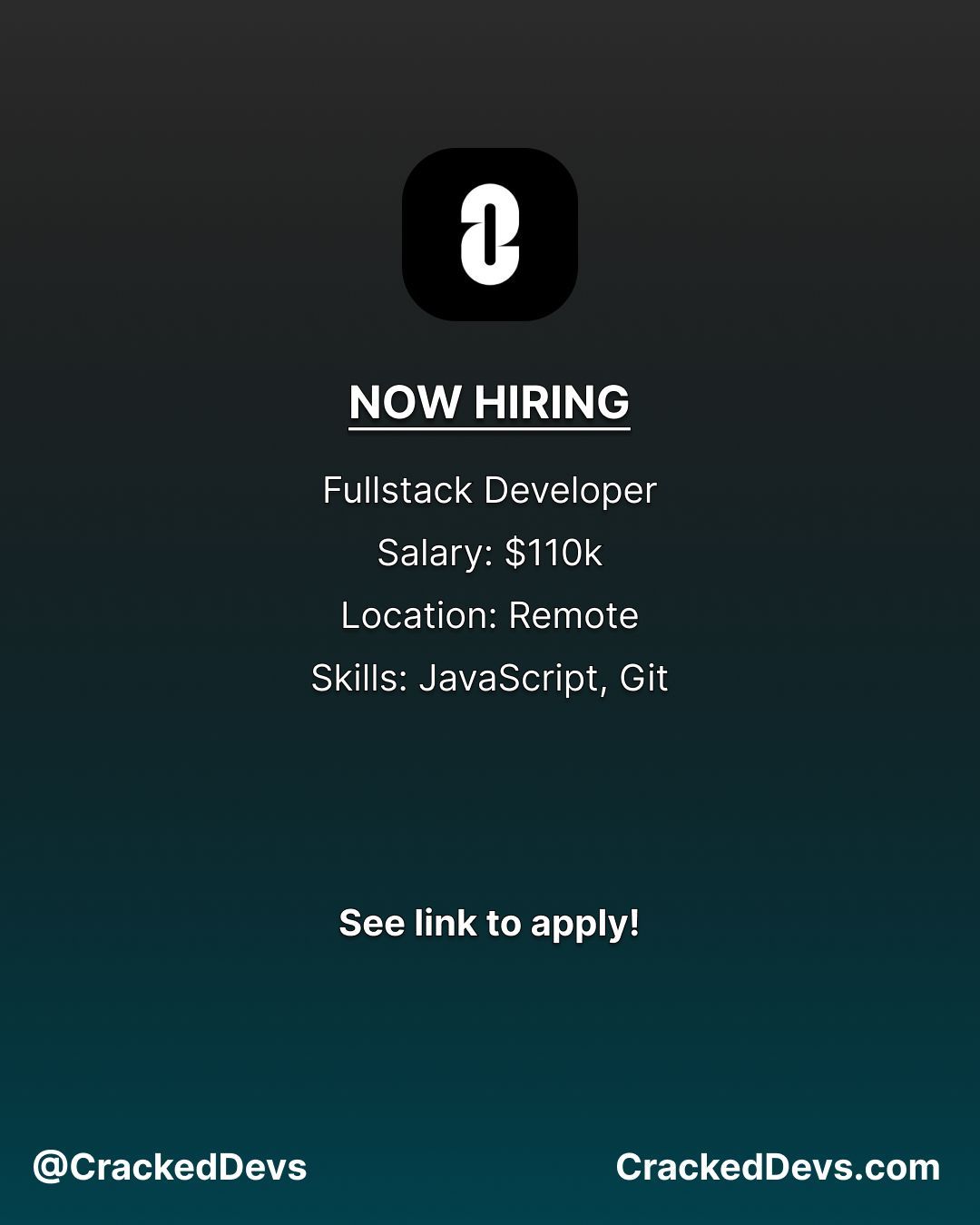 CrackedDevs.com - Get Paid To Code 🚀 on LinkedIn: Hiring!! FullStack ... CrackedDevs.com - Get Paid To Code 🚀 on LinkedIn: Hiring!! FullStack ...