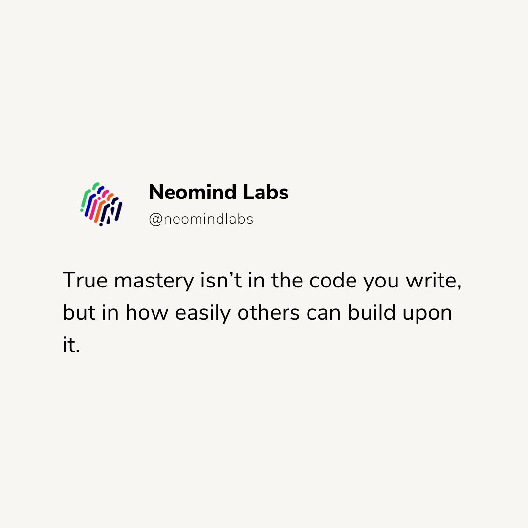 Neomind Labs on LinkedIn: #programming #quotes #corevalues #coding # ... Neomind Labs on LinkedIn: #programming #quotes #corevalues #coding # ...
