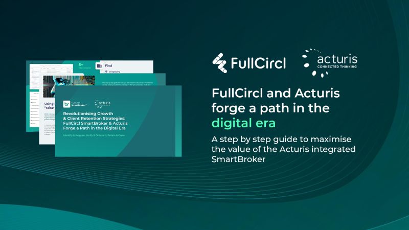 FullCircl on LinkedIn: FullCircl SmartBroker & Acturis Forge a Path in ... FullCircl on LinkedIn: FullCircl SmartBroker & Acturis Forge a Path in ...