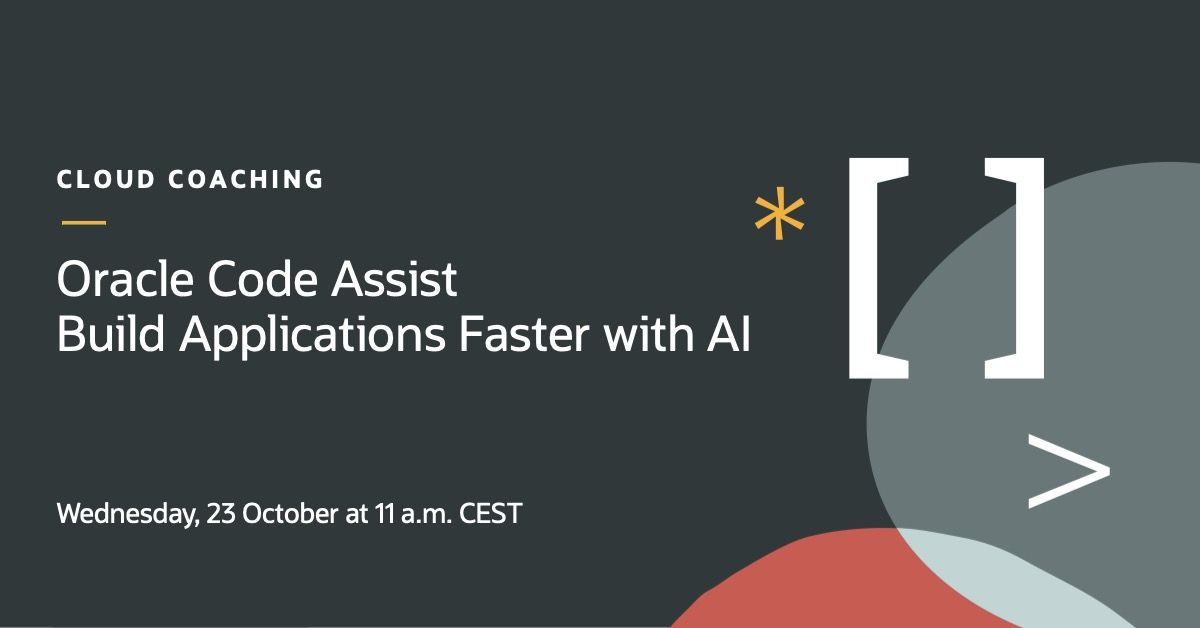 Oracle Developers on LinkedIn: Learn more about how Oracle Code Assist ... Oracle Developers on LinkedIn: Learn more about how Oracle Code Assist ...