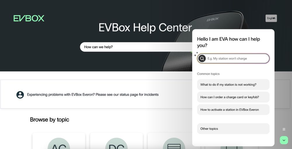 Introducing Eva, EVBox’s new virtual customer support assistant | EVBox Introducing Eva, EVBox’s new virtual customer support assistant | EVBox