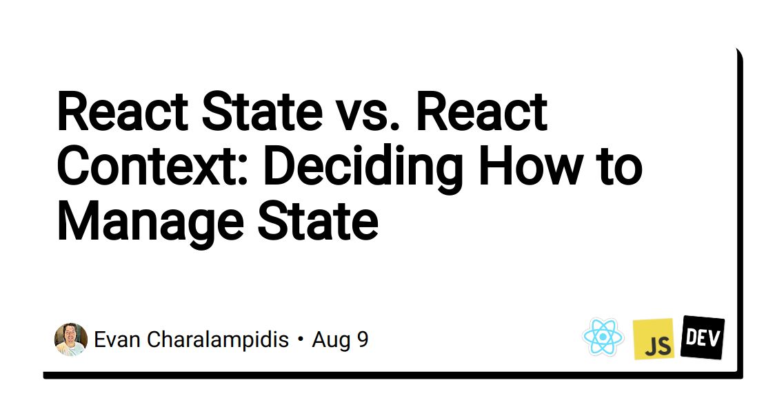Social Sage on LinkedIn: React State vs. React Context: Deciding How to ... Social Sage on LinkedIn: React State vs. React Context: Deciding How to ...