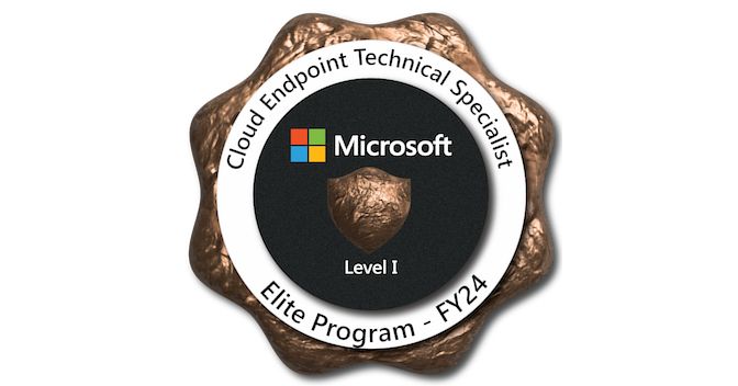 Cloud Endpoint TS Elite Program Level I (FY24) was issued by Microsoft ... Cloud Endpoint TS Elite Program Level I (FY24) was issued by Microsoft ...