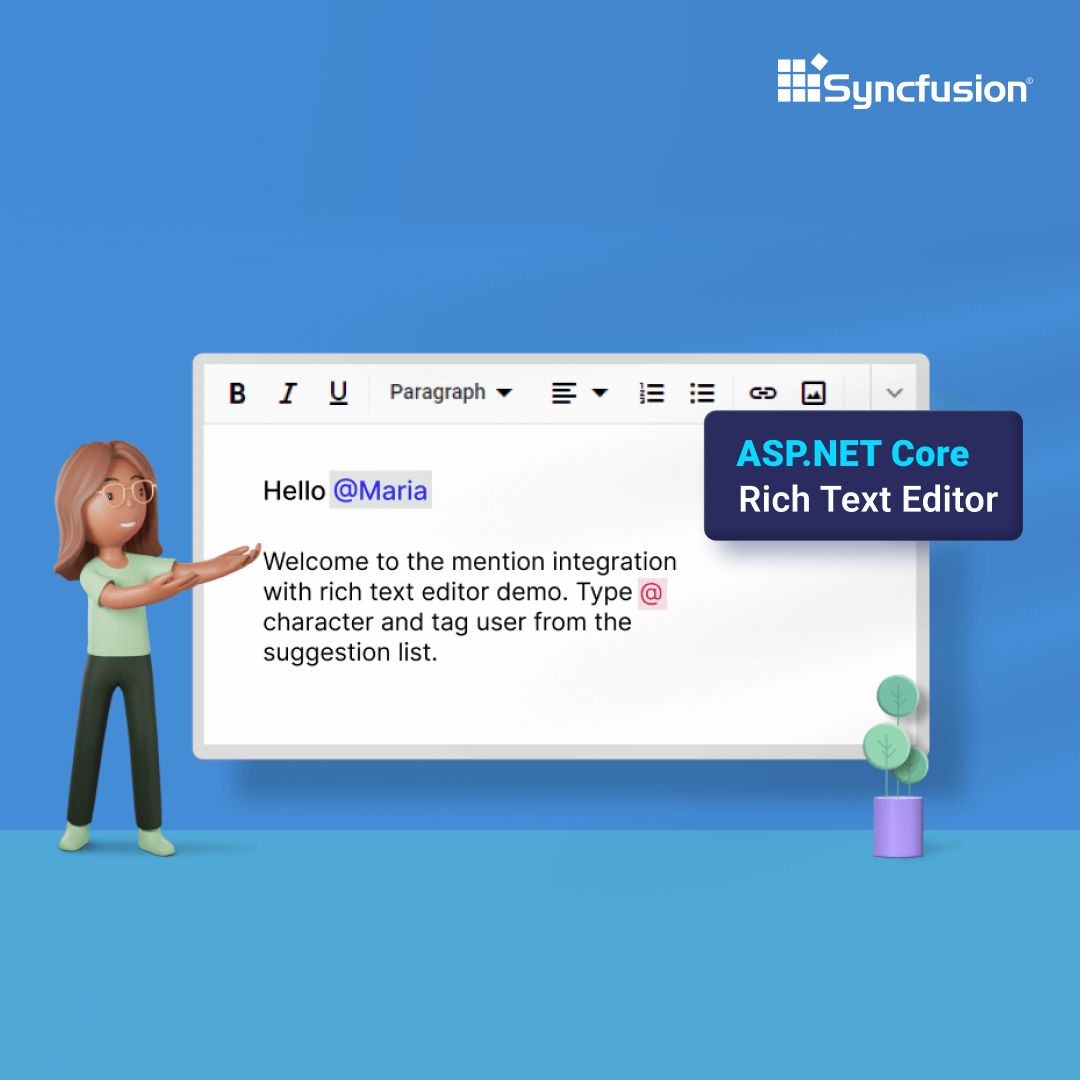 Syncfusion on LinkedIn: #aspnetcore #richtexteditor #texteditor #syncfusion Syncfusion on LinkedIn: #aspnetcore #richtexteditor #texteditor #syncfusion