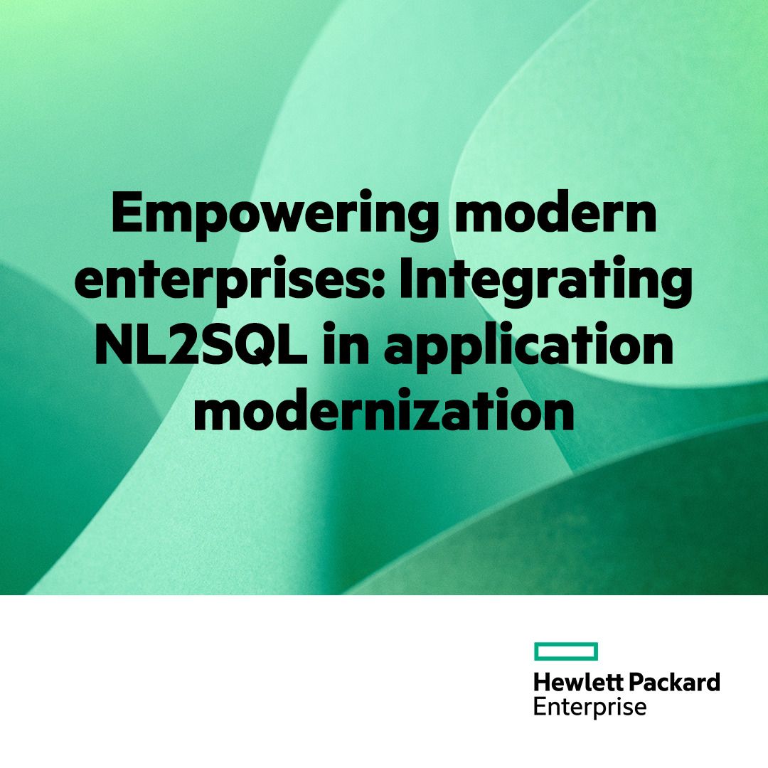 HPE Services on LinkedIn: Imagine querying your database as easily as ... HPE Services on LinkedIn: Imagine querying your database as easily as ...