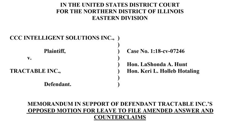 Russ Thrall on LinkedIn: Tractable Alleges CCC Violates Antitrust Laws ... Russ Thrall on LinkedIn: Tractable Alleges CCC Violates Antitrust Laws ...