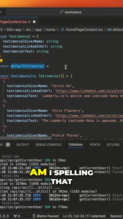 John Vandivier on LinkedIn: #codinglife #typescript John Vandivier on LinkedIn: #codinglife #typescript