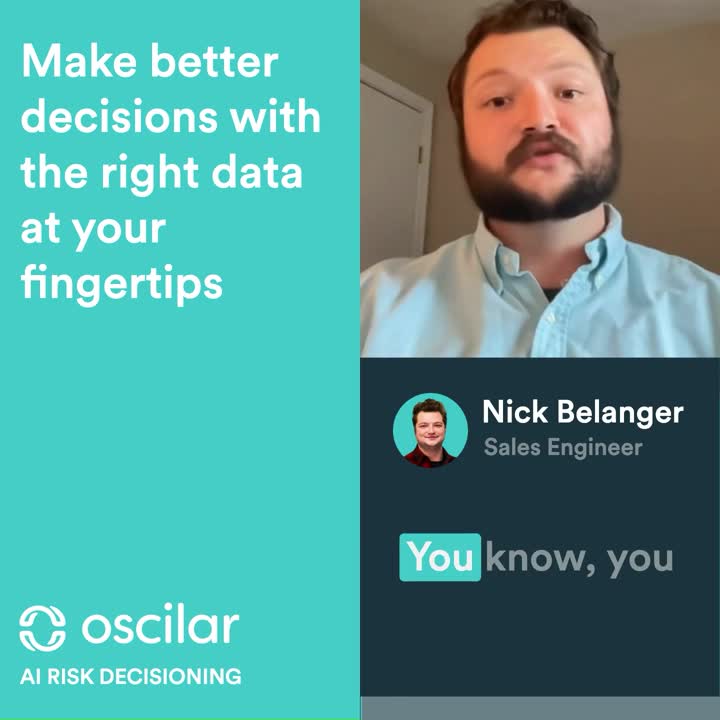 Oscilar on LinkedIn: Is All Your Crucial Data Right at Your Fingertips? Oscilar on LinkedIn: Is All Your Crucial Data Right at Your Fingertips?