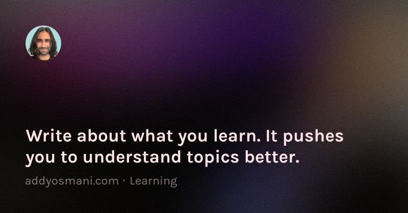 Povilas Korop on LinkedIn: Write about what you learn. It pushes you to ... Povilas Korop on LinkedIn: Write about what you learn. It pushes you to ...