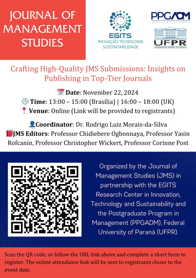 Journal of Management Studies on LinkedIn: #jmsworkshop #jms # ... Journal of Management Studies on LinkedIn: #jmsworkshop #jms # ...