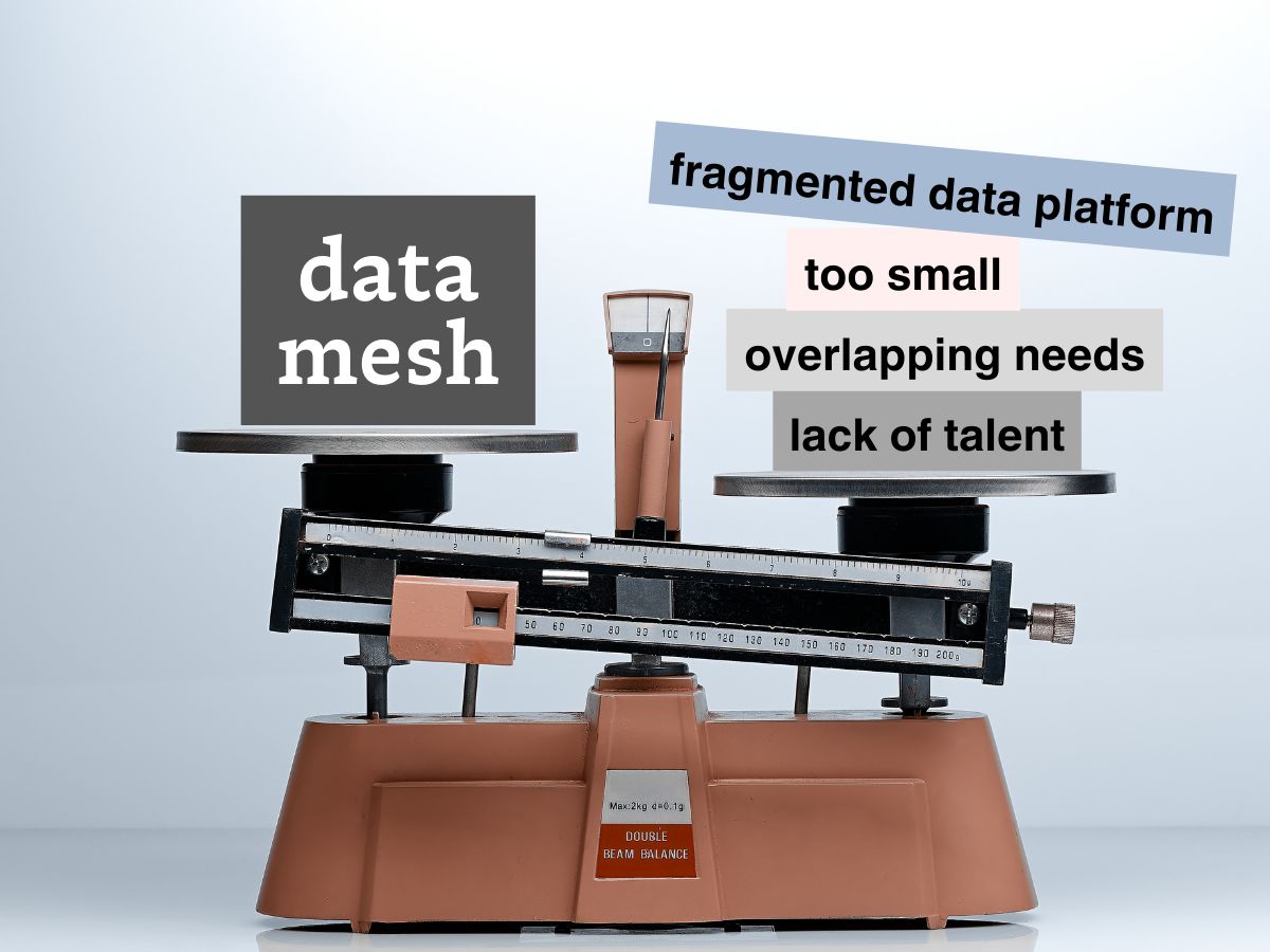 Andres Waldraff on LinkedIn: When a Data Mesh Doesn’t Make Sense for ... Andres Waldraff on LinkedIn: When a Data Mesh Doesn’t Make Sense for ...