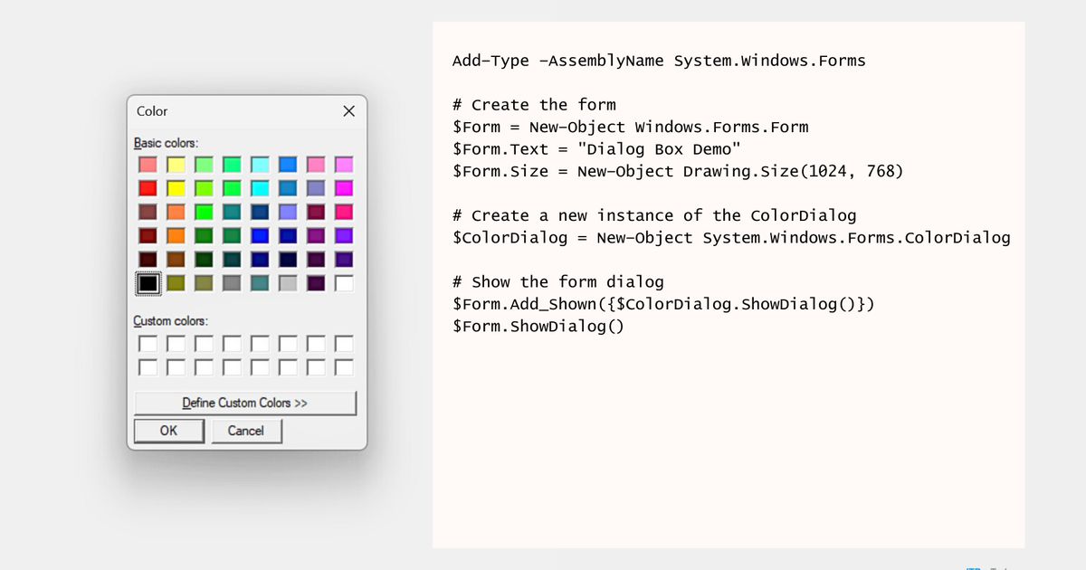ITPro Today on LinkedIn: Intro to Microsoft Dialog Boxes in PowerShell ITPro Today on LinkedIn: Intro to Microsoft Dialog Boxes in PowerShell