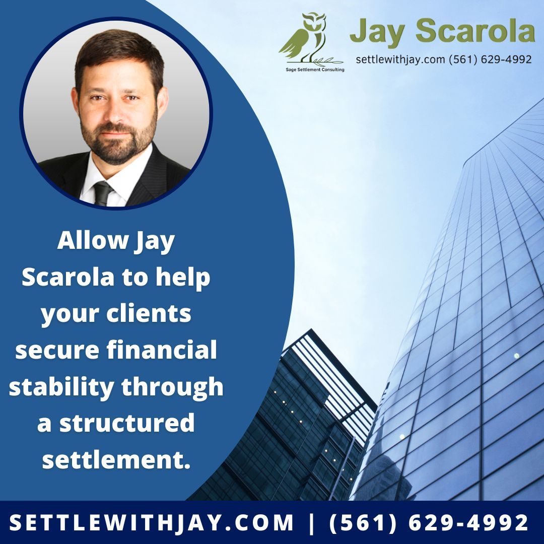 Scarola Settlement Consulting on LinkedIn: Allow Jay Scarola to help ... Scarola Settlement Consulting on LinkedIn: Allow Jay Scarola to help ...