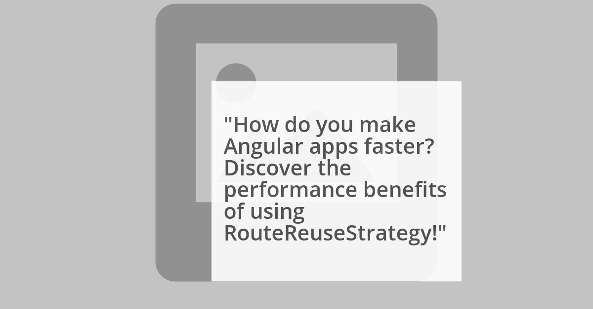 Angular RouteReuseStrategy | Angular Jobs Angular RouteReuseStrategy | Angular Jobs